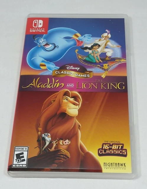 DISNEY CLASSIC GAMES: Aladdin & the Lion King (Nintendo Switch, 2019 ...