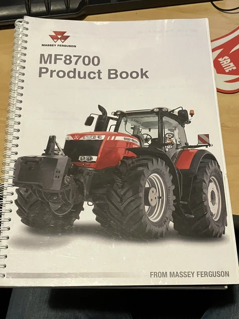 MASSEY FERGUSON MF 8700 series tractors 8727-8737 product book tractor ...
