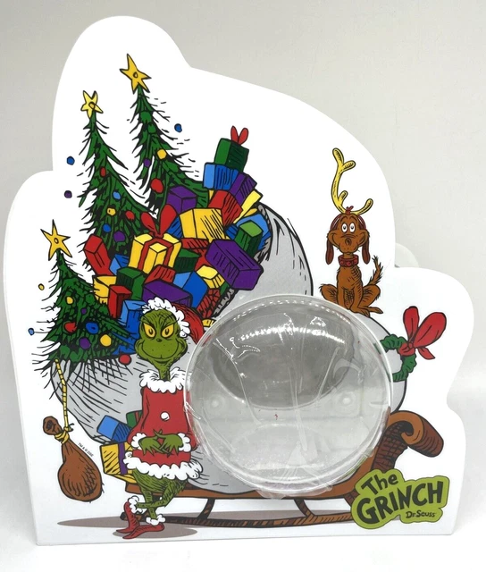 GRINCH AND MAX Sleigh BETA Fish Bowl Topfin Christmas RARE Petholiday ...