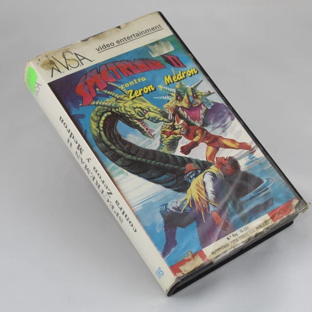 VHS SPECTREMAN 2 Vs Zeron and Medron (1984) PAL Tape Spain Cult Cinema ...
