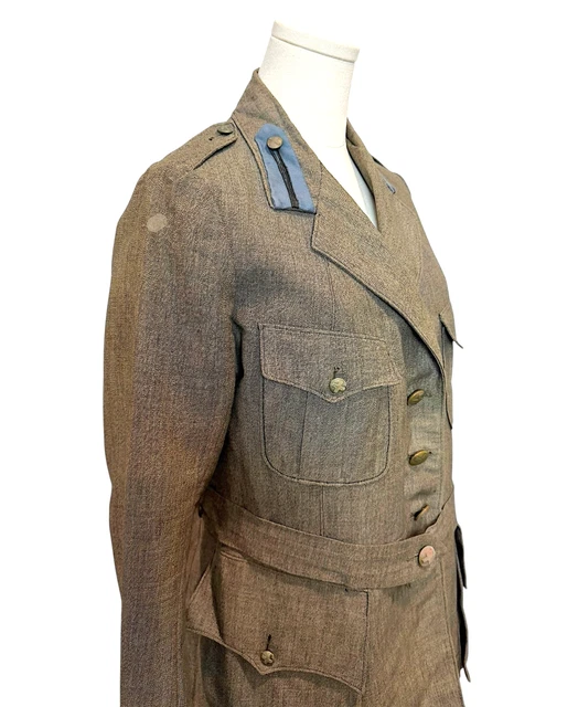 VINTAGE AMERICAN RED Cross WWII Military Welfare Service Uniform Jacket ...