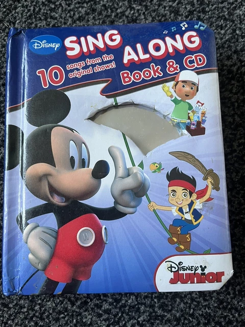 DISNEY JUNIOR SING Along Board Book & CD by Parragon Books Ltd £3.00 ...