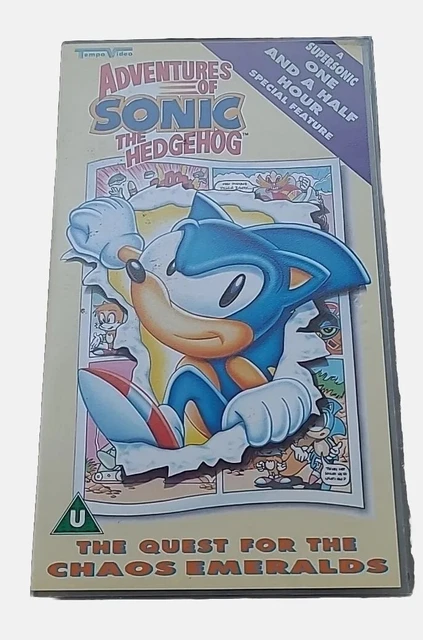 1993 THE ADVENTURES Of Sonic The Hedgehog The Quest For The Chaos ...