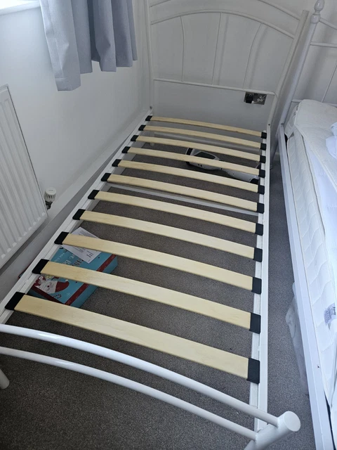 SINGLE BED FRAME and Mattress £31.90 - PicClick UK