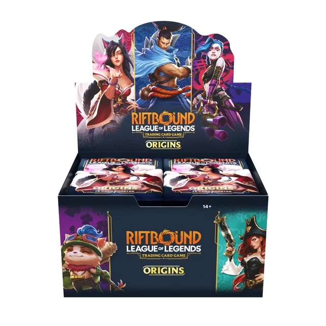 RIFTBOUND: LEAGUE OF Legends TCG Sealed Booster Box Origins - English ...