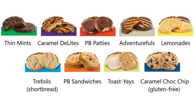 2024-25 GIRL SCOUT Cookies ** 4 box minimum ** ABC Bakers $7.00 - PicClick