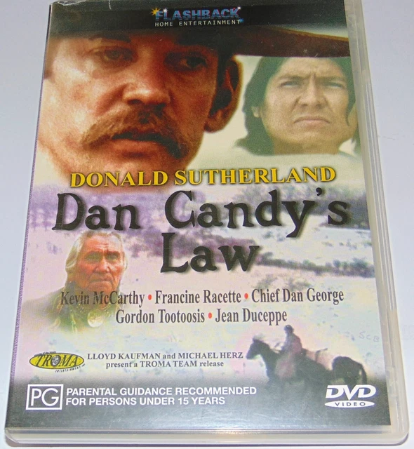 DAN CANDY'S LAW (DVD, 1974) Donald Sutherland Classic Western - DVD EF ...