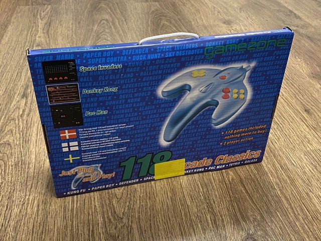 GAMEZONE 118 ARCADE Classics Console di gioco retrò classica rara ...