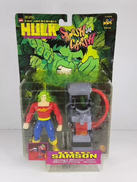 1997 TOY BIZ The Incredible Hulk Smash And Crash Doc Samson figurine ... 1997 TOY BIZ The Incredible Hulk Smash And Crash Doc Samson figurine ...