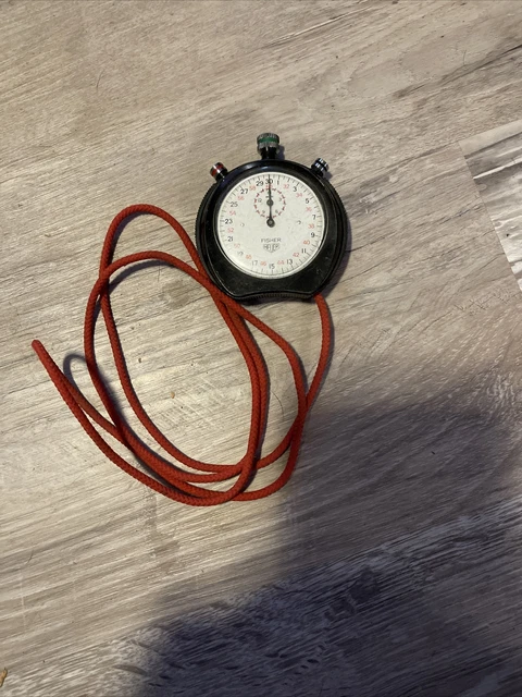 VINTAGE HEUER FISHER Stopwatch Trackmaster Swiss made £52.59 - PicClick UK