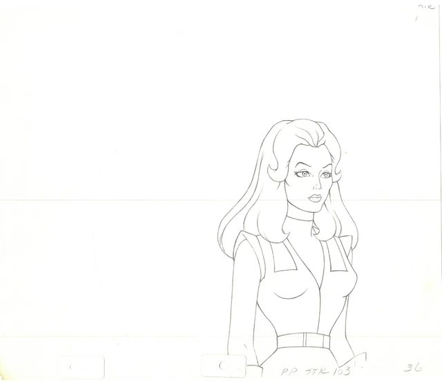 SHE-RA PRINCESS OF Power Animation Production Cel Drawing Filmation ...