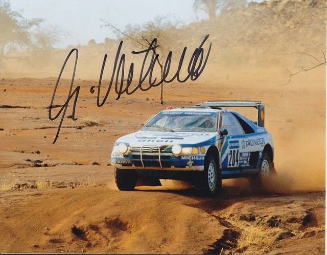ARI VATANEN HAND Signed 10x8 Photo Rally Autograph Peugeot 8 £39.99 ...