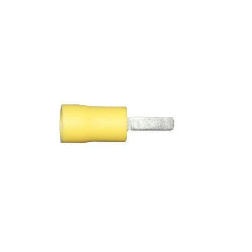 YELLOW 10.0X2.8MM BLADE Connector Wiring Wire Speaker Crimp Terminal ...