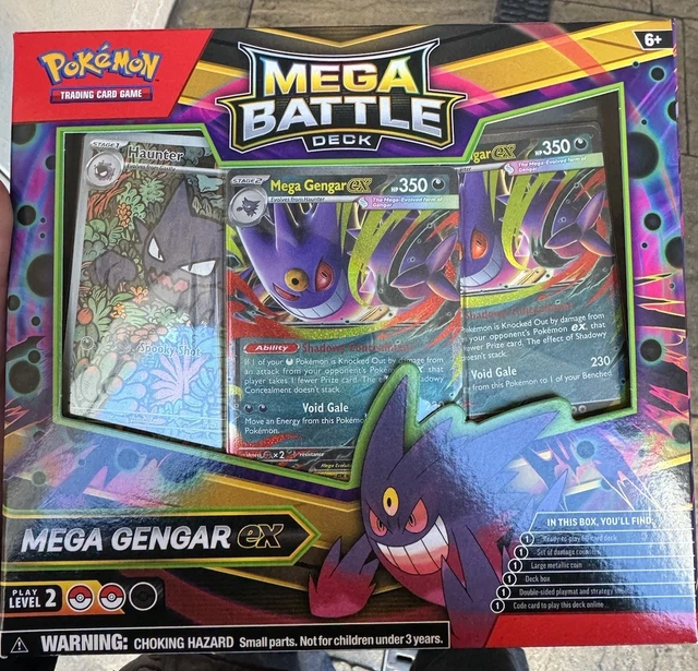 POKÉMON TCG MEGA Battle Deck Mega Gengar EX - Haunter Promo - BRAND NEW ...