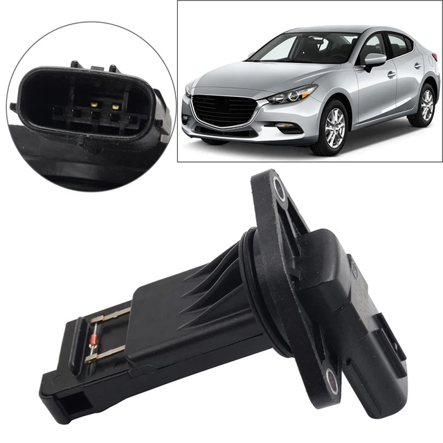 MASS AIR FLOW Meter MAF Sensor For Mazda 3 6 CX-3 CX-5 CX-9 PE0113215 ...