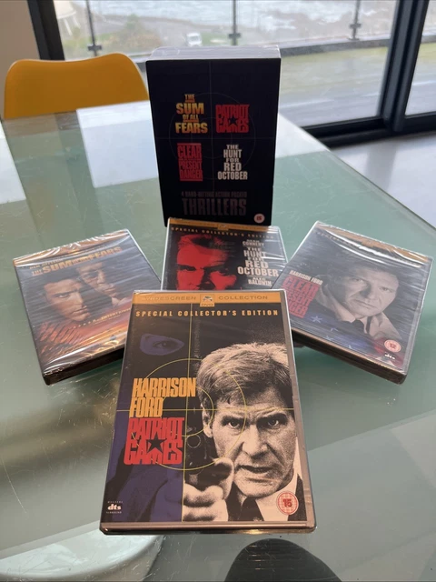 4 HARD HITTING Action Packed Thrillers DVD Box Set NEW AND FACTORY ...