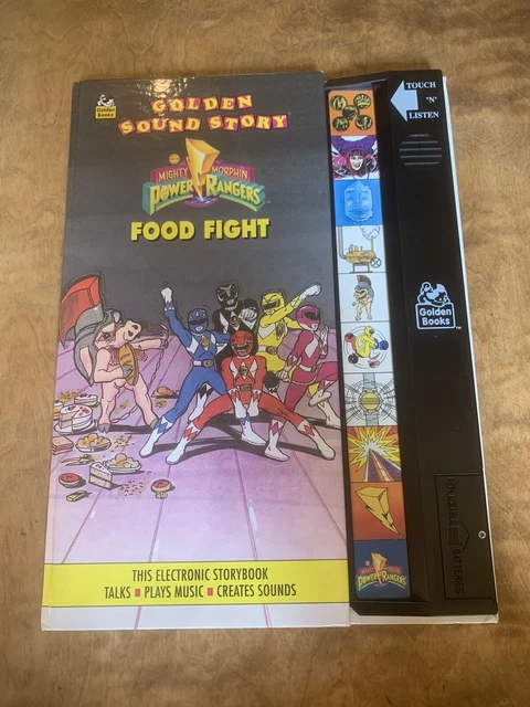 *GOLDEN SOUND STORY* Mighty Morphin Power Rangers ( FOOD FIGHT ...