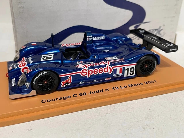 SPARK COURAGE C60 Judd #19 2001 Le Mans 1:43 Diecast EUR 24,99 - PicClick FR
