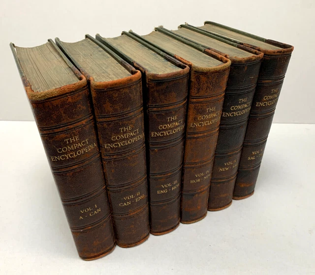 VINTAGE ENCYCLOPEDIA SET Book Display Library London Gresham Publishing ...