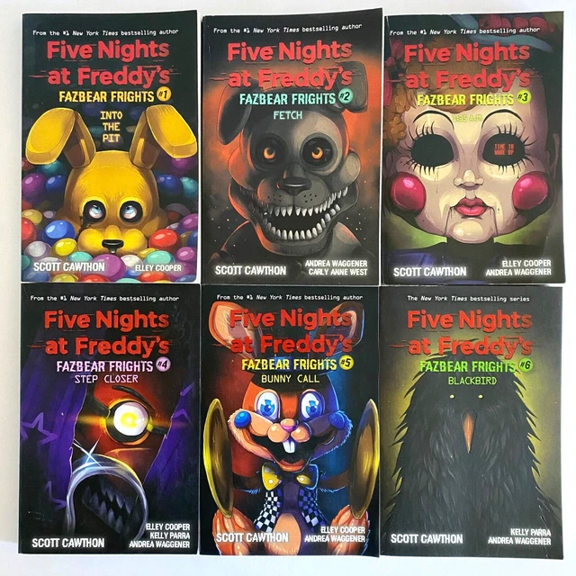 SCOTT CAWTHON FIVE Nights at Freddy's, Fazbear Frights BooK 1-6 ...
