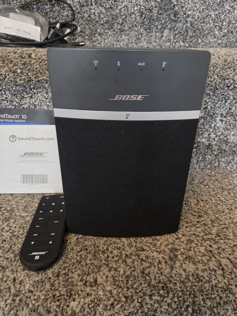 BOSE SOUND TOUCH 10 Wireless Speaker Dark Grey Perfect Condition £76.10 ...