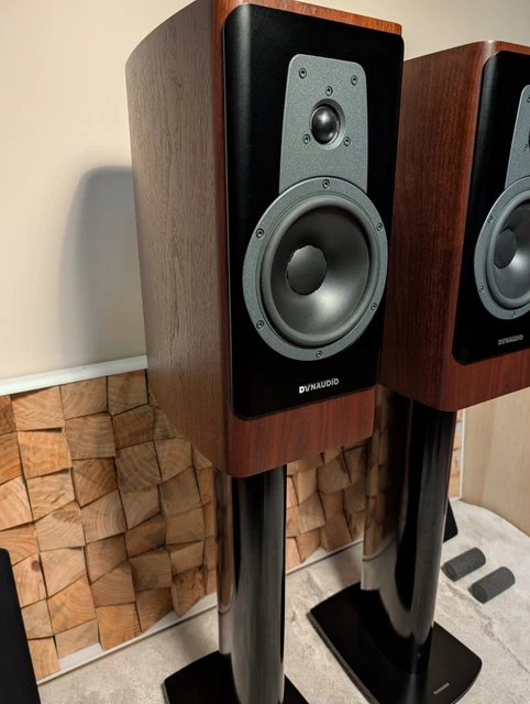 DYNAUDIO CONTOUR 20I (Walnut) & Stands - Standmount Speakers +WARRANTY ...