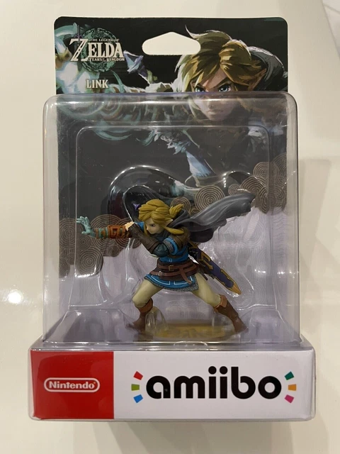 THE LEGEND OF Zelda Tears of the Kingdom Link Amiibo Nintendo Figure ...