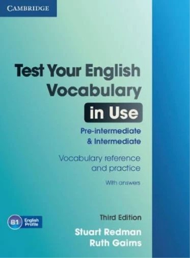 STUART REDMAN~R TEST Your English Vocabulary in Use Pre- (Paperback ...