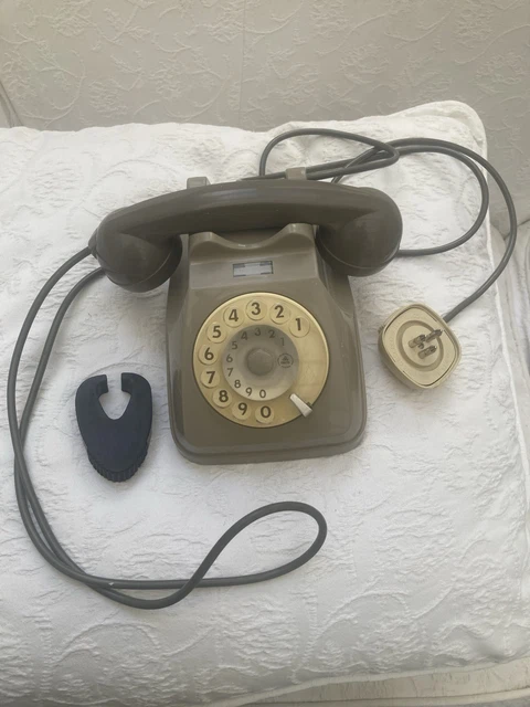 TELEFONO FISSO A Disco Rotella Italtel Anni '70 Vintage EUR 24,00 ...