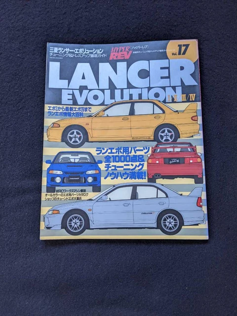 MITSUBISHI LANCER EVOLUTION Tuning Complete Guide To Dress Up I Ii Ce9A Iii Iv C £104.54 ...