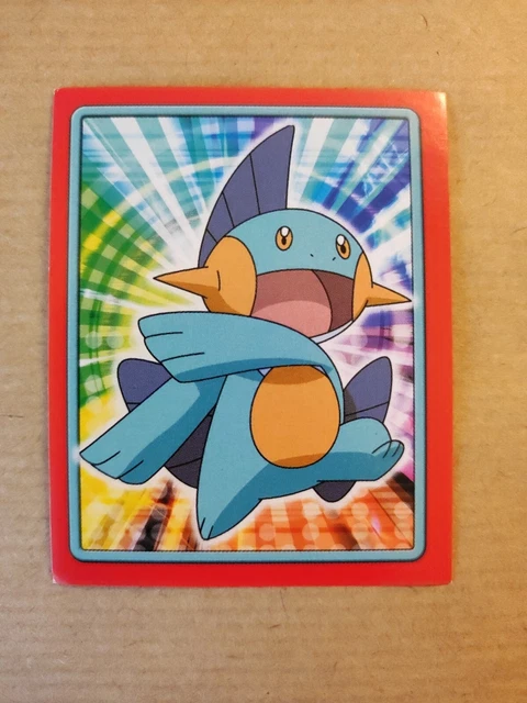 STICKERS MERLIN AUTOCOLLANT Pokémon Série 6 Flobio Marshtomp Moorabbel ...