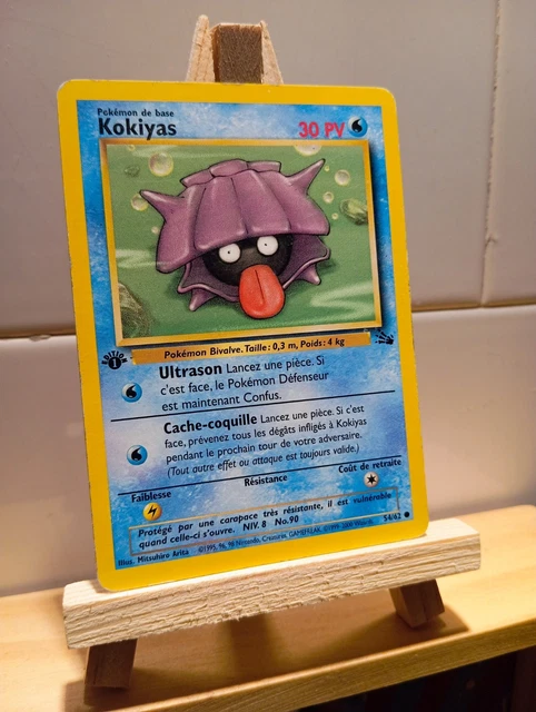 CARTE POKÉMON KOKIYAS 54/62 Edition 1 Wizards Fossile EUR 5,90 - PicClick FR