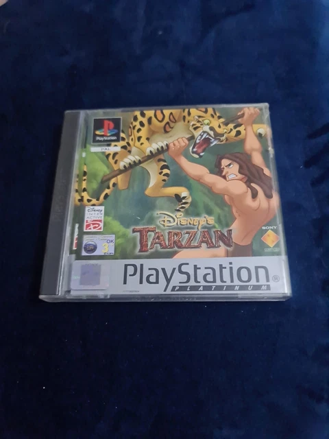 DISNEY’S TARZAN SONY PlayStation 1 - Rare PS1 Game Platinum Disc ...
