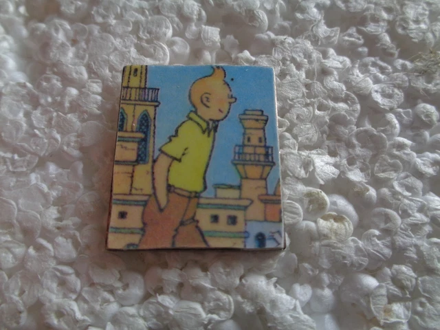 TINTIN CARTOON COMIC strip character Unusual Rare metal lapel pin £2.50 ...