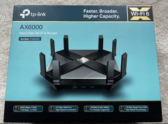 TP-LINK ARCHER AX6000 NextGen WiFi 6 Router $150.00 - PicClick
