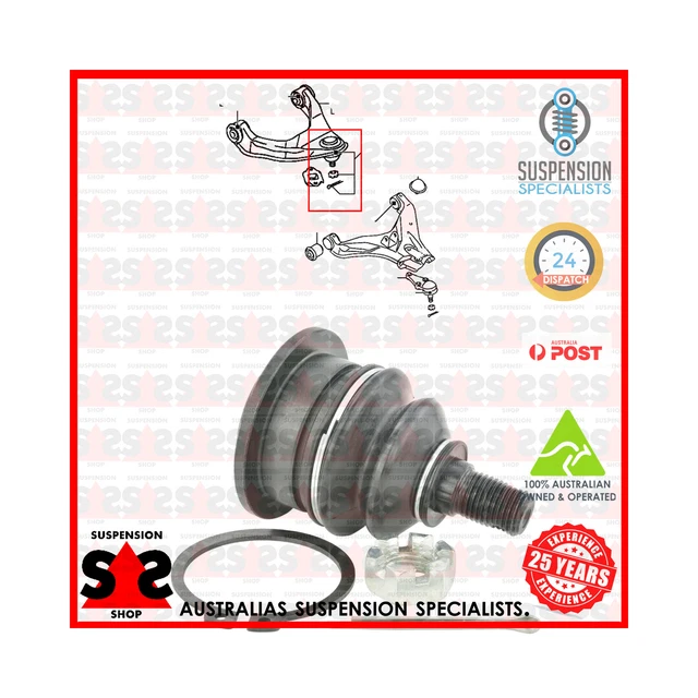 UPPER FRONT AXLE Ball Joint Suit MITSUBISHI Triton 2.4 D 4WD (KL1T) L200 EUR 76,64 - PicClick FR