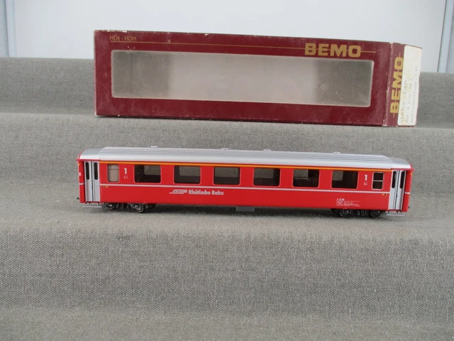 BEMO H0M 3252 138 Personenwagen Refitschnellzugwagen 1. Klasse der RhB ...