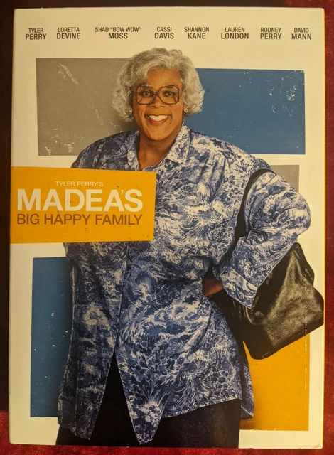 TYLER PERRY'S MADEA'S Big Happy Family (DVD, 2011) New Sealed with ...