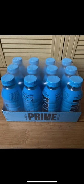 PRIME HYDRATION DRINK By Logan Paul x Ksi ( Blue Raspberry ) sealed 12 ...