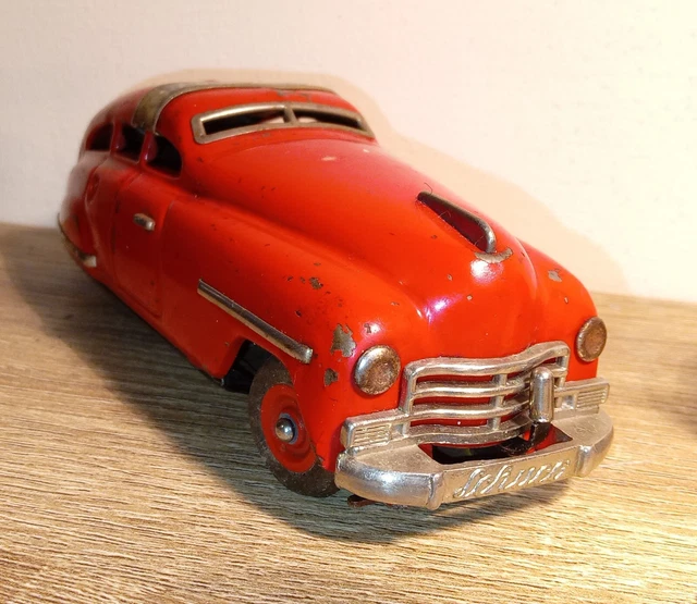 SCHUCO, FEX1111 ,TINPLATE SCARLET Clockwork Car, Working No Key, £41.00 ...