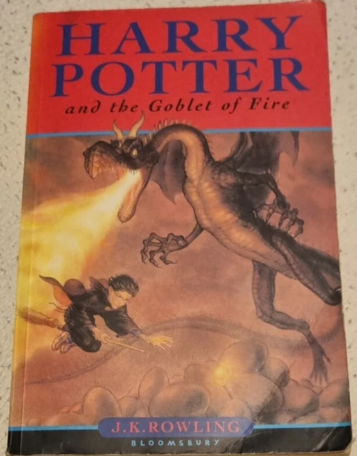 HARRY POTTER AND the Goblet of Fire First Edition 1st Print Paperback ...