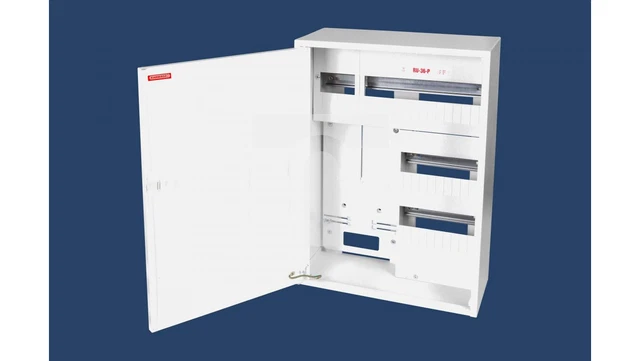 UNIVERSAL FLUSH-MOUNTED AND surface-mounted meter switchgear, partially ...