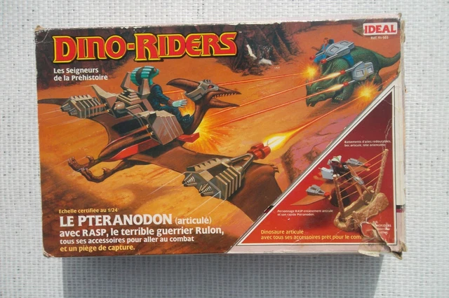 PTERANODON EN BOITE "box" / Dino Riders Tyco Toys mécanisme ok dino ...