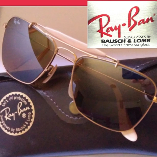 RARE NEW OLD Stock Vintage Ray Ban Bl Usa Bausch&Lomb Caravan Small W ...