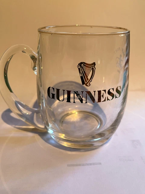 VINTAGE 1980 TWO Guinness Glass Half Pint Goblets £26.71 - PicClick UK