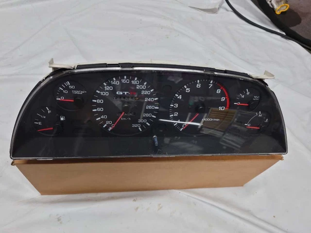 NISSAN SKYLINE R32 Gtr Gt-R Nismo Calibro Speedo Tachimetro 320Km Bnr32 ...