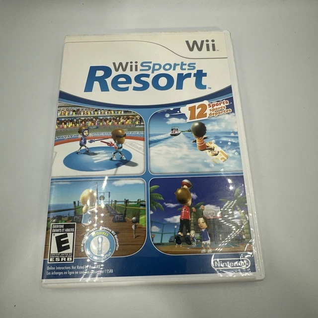WII SPORTS RESORT Box And Manual With Inserts Only- (Nintendo Wii, 2009 ...