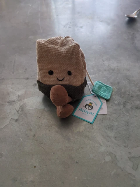 *JELLYCAT X UK EXCLUSIVE* - Amuseables Steepy Tea Bag. 2025. +ULTRA ...