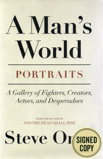 STEVE ONEY SIGNED Man's World Robert Penn Warren Harrison Ford Herb ...