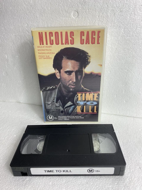 NICOLAS CAGE TIME To Kill Big Box VHS $26.00 - PicClick AU